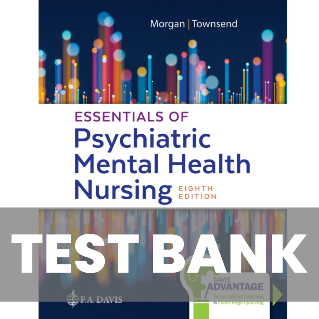 Essentials of Psychiatric Mental Health Nursing 8th Edition Morgan ...